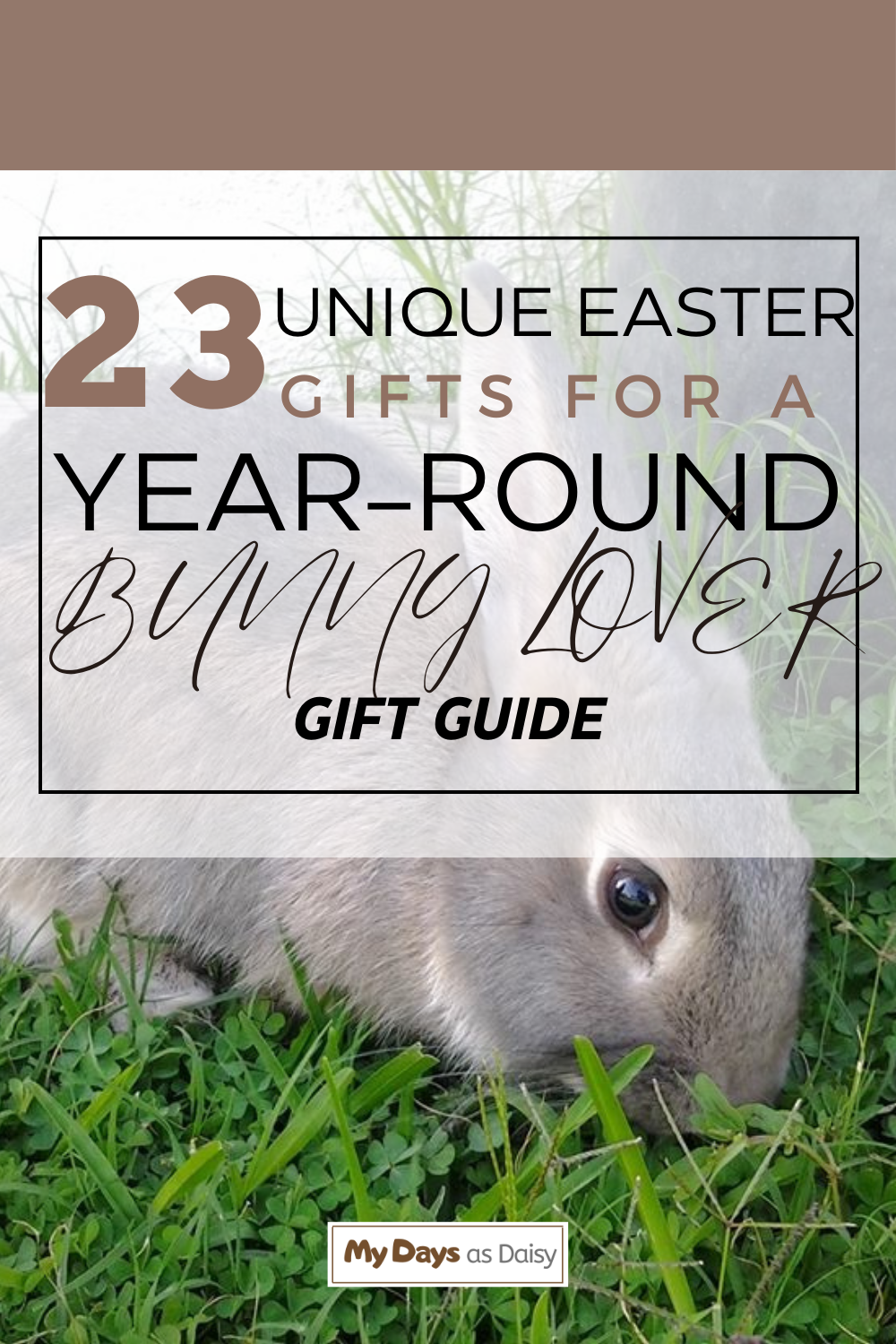 23 Unique Easter Gifts For A Year-Round Bunny Lover - My Days as Daisy
